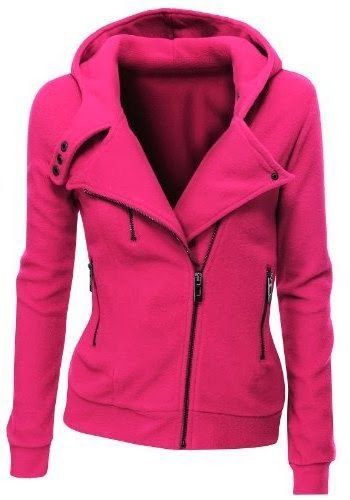 [21 Off] Stylish Hooded Long Sleeve Zippered Slimming Womens Hoodie