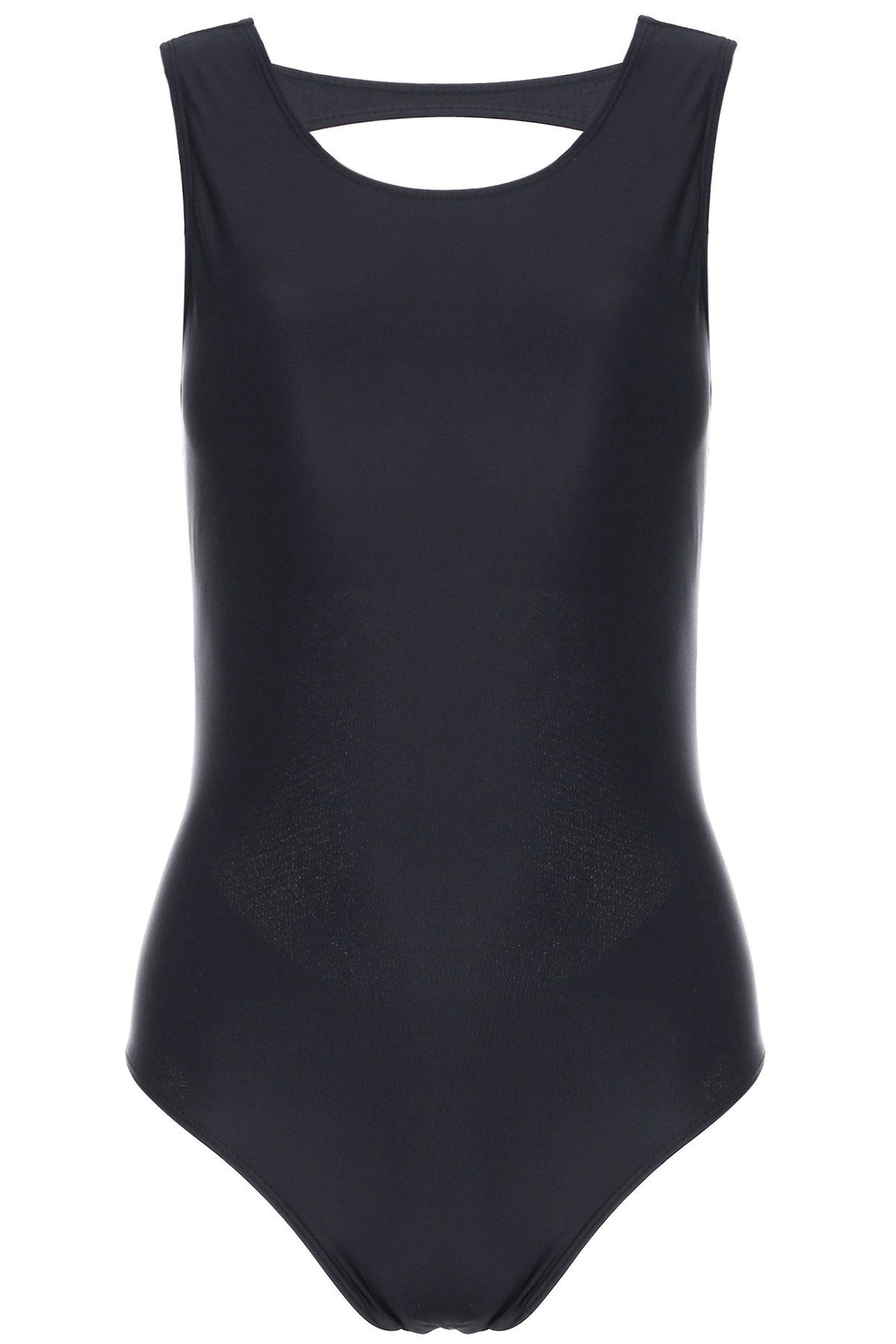 [ 43 Off ] 2018 Sexy Round Neck Solid Color One Piece Womens Swimwear