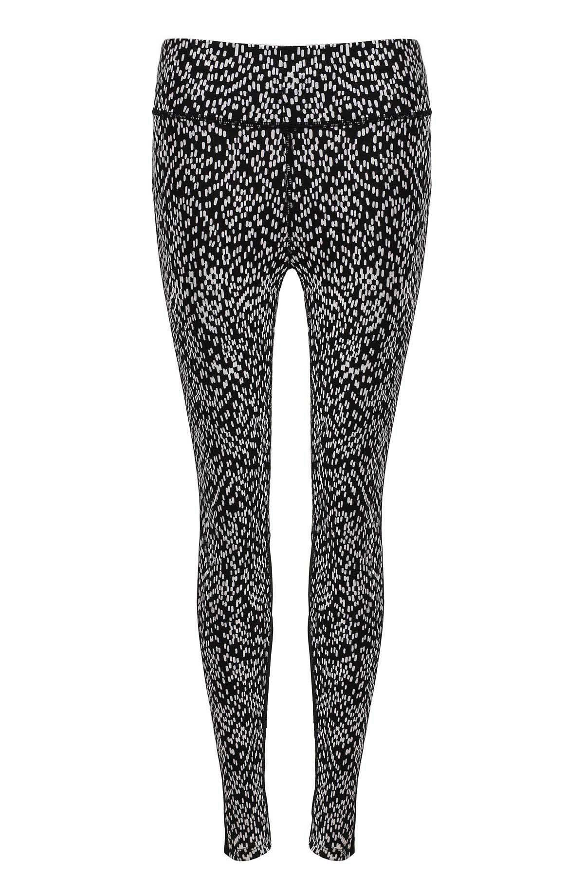 [43 Off] Active Elastic Waist Slimming Printed Womens Yoga Pants