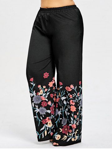 Palazzo Pants | Wide Leg, Printed, Black, Plus Size Palazzo Pants Cheap ...