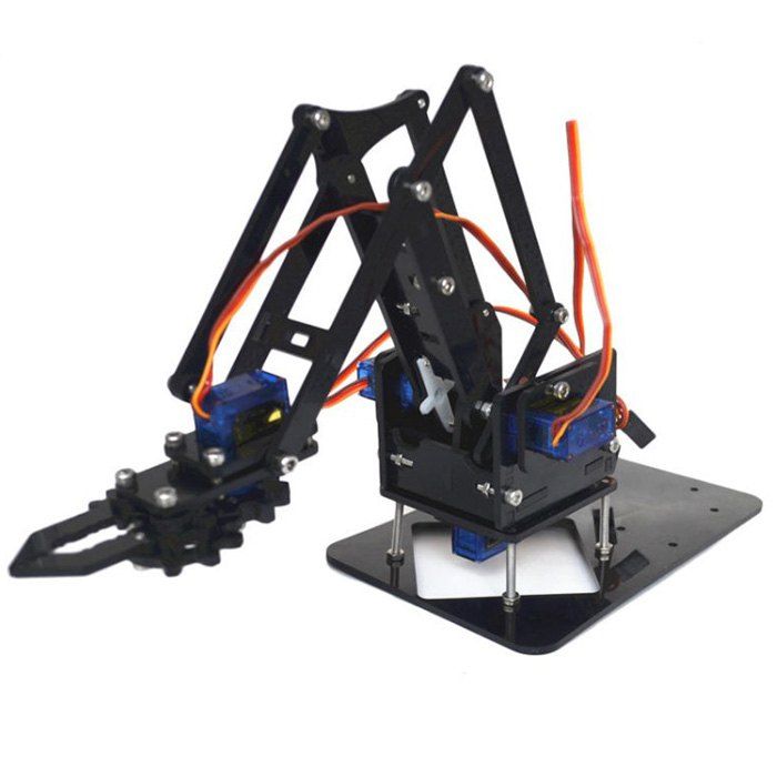 [23% OFF] Kids Robot Arm Kit Educational DIY Assembled Robotic Claw Set ...