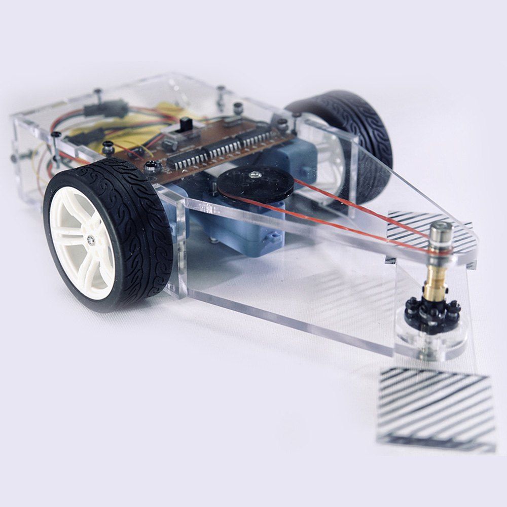 [29% OFF] Acrylic Fighting DIY 2.4G Robot Assembly Kit | Rosegal
