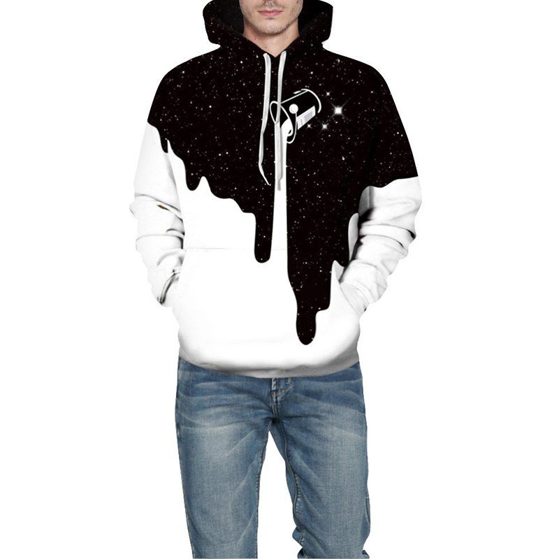 2019 Men s Hoodie Casual Creative Design Cool Hooded Sports Hoodie 