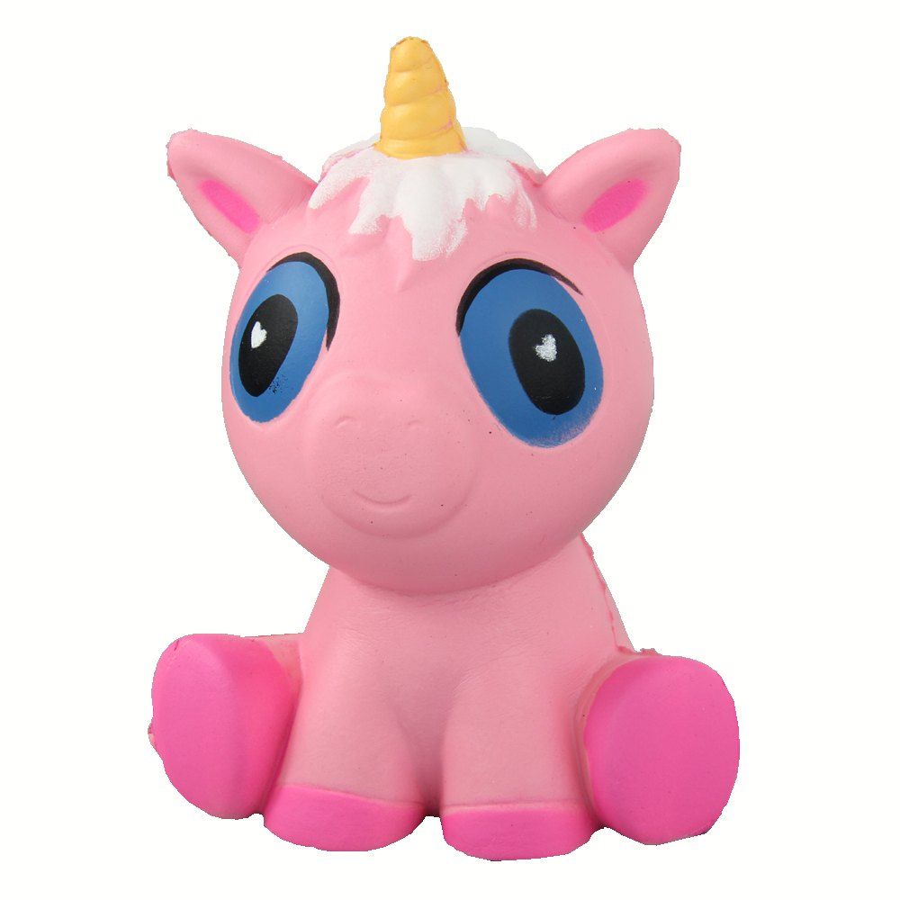 Poney Rose Squishy Géant Soulager Le Stress Jouet En PINK | Rosegal.com ...
